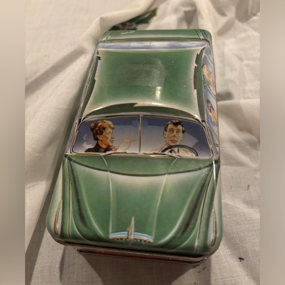 Wall Decor | Vintage 1982 Ian Logan Carlectables Green Car Tin Metal ...